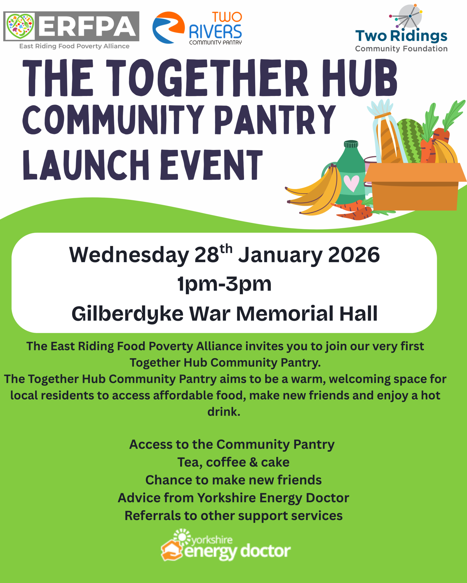 The Together Hub – Pop-Up Pantry Coming to Gilberdyke! | ERFPA - East ...